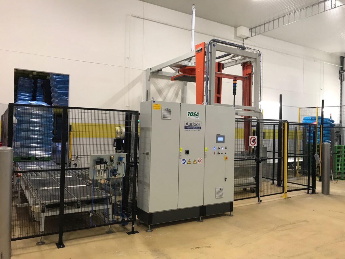 Pallet wikkelen: 3 volautomatische opties - Ausloos